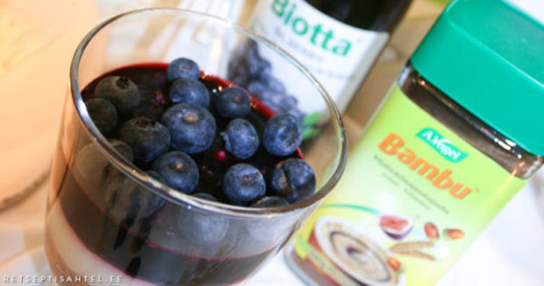 Bambu kihiline magustoit - Retseptisahtel