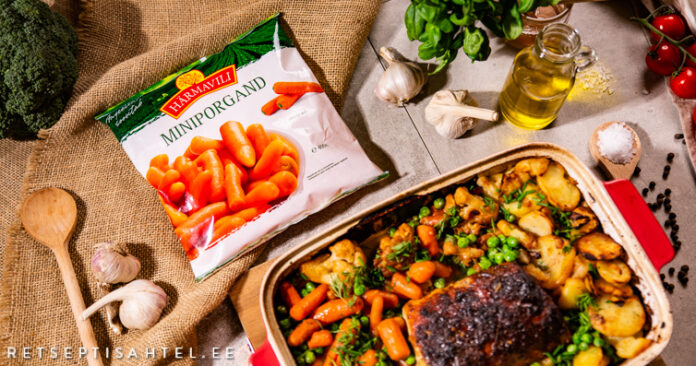 Seapraad köögiviljadega - Retseptisahtel